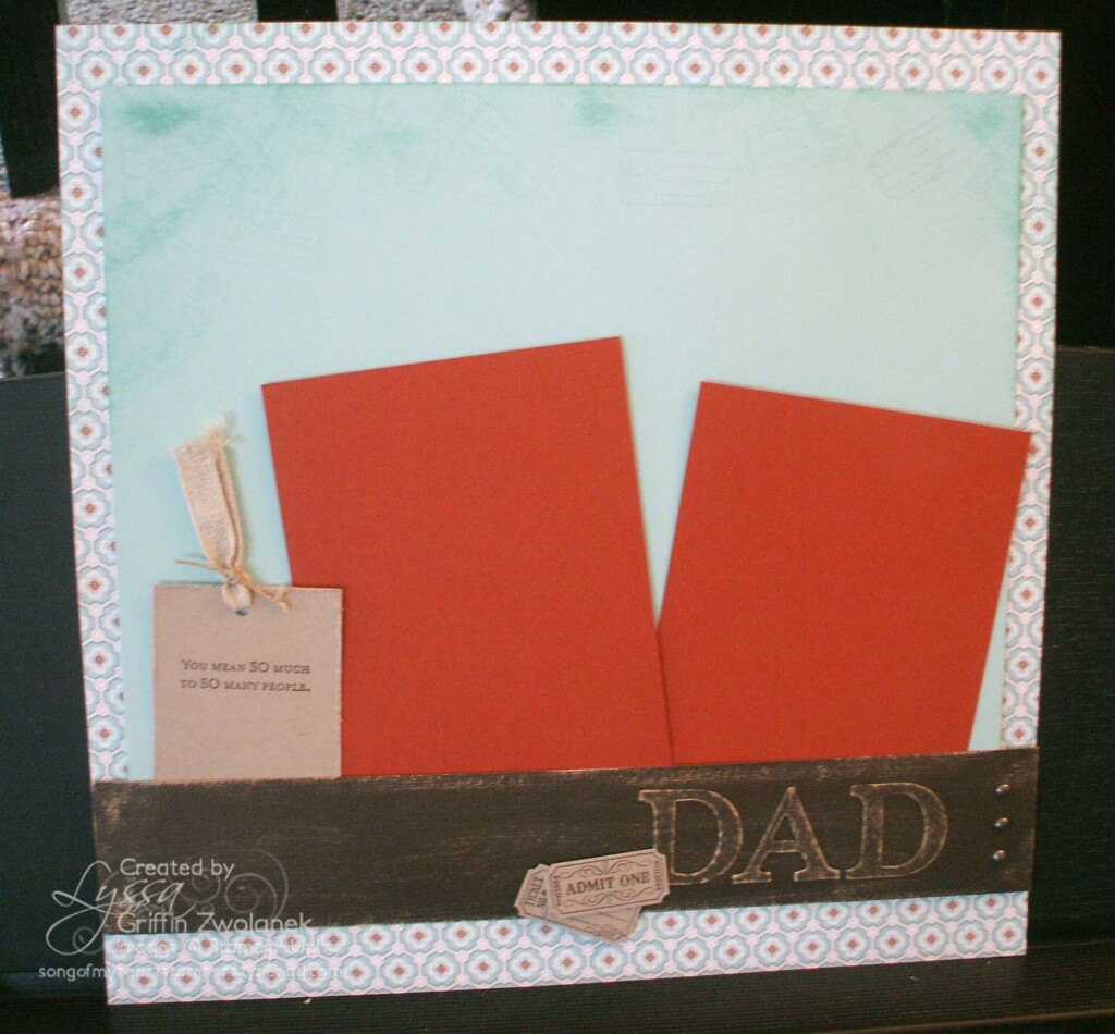 Scrapbook Marathon Technique Pages