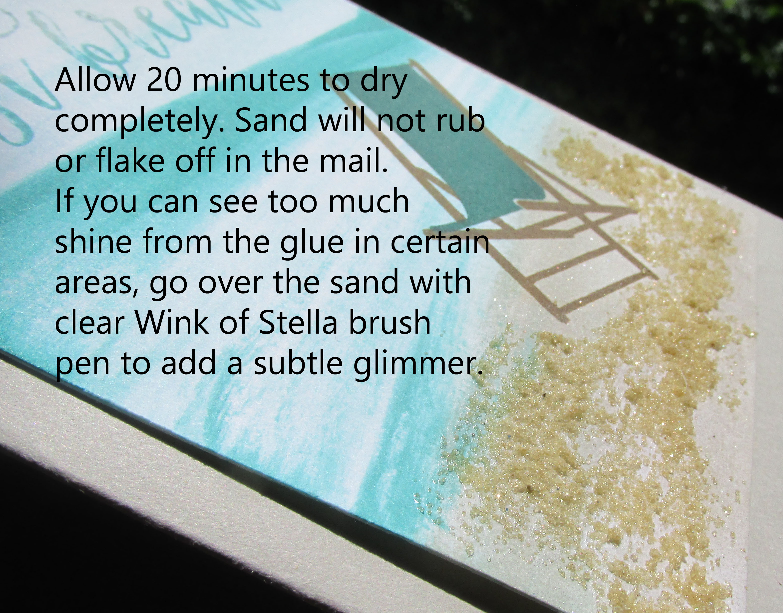 Mini Photo Tutorial: Sandy Beach Technique